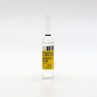 Solución GC al 10% PiSA Frasco AMP 10ml paquete con 100. – PiSA