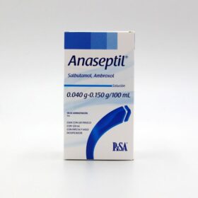 ANASEPTIL® Frasco 0.040 g – 0.150 g / 100 ml 120ml. – PiSA