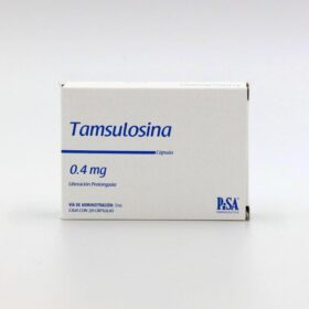 TAMSULOSINA Cápsula 0.4 mg Caja C/ 20. – PiSA