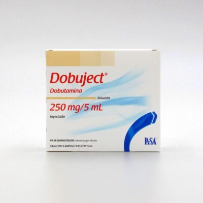 Dobuject®Ampolleta 250 mg / 5 ml Caja C/5. – PiSA