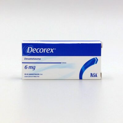 Decorex® Tableta 6 mg Caja C/10. – PiSA