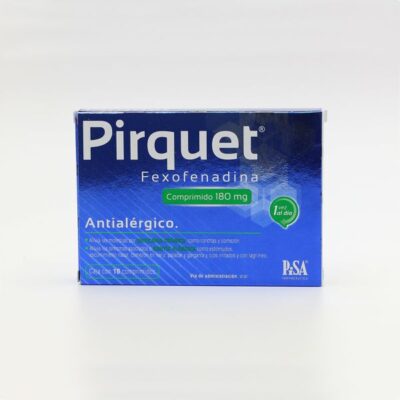 Pirquet Comprimidos 180 mg Caja C/10. – PiSA