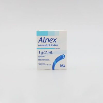 Alnex® Ampolleta 1 g / 2 ml Caja C/ 3 – PiSA