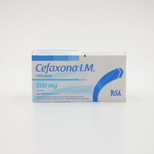 Cefaxona® I.M. Frasco AMP 500 mg. – PiSA